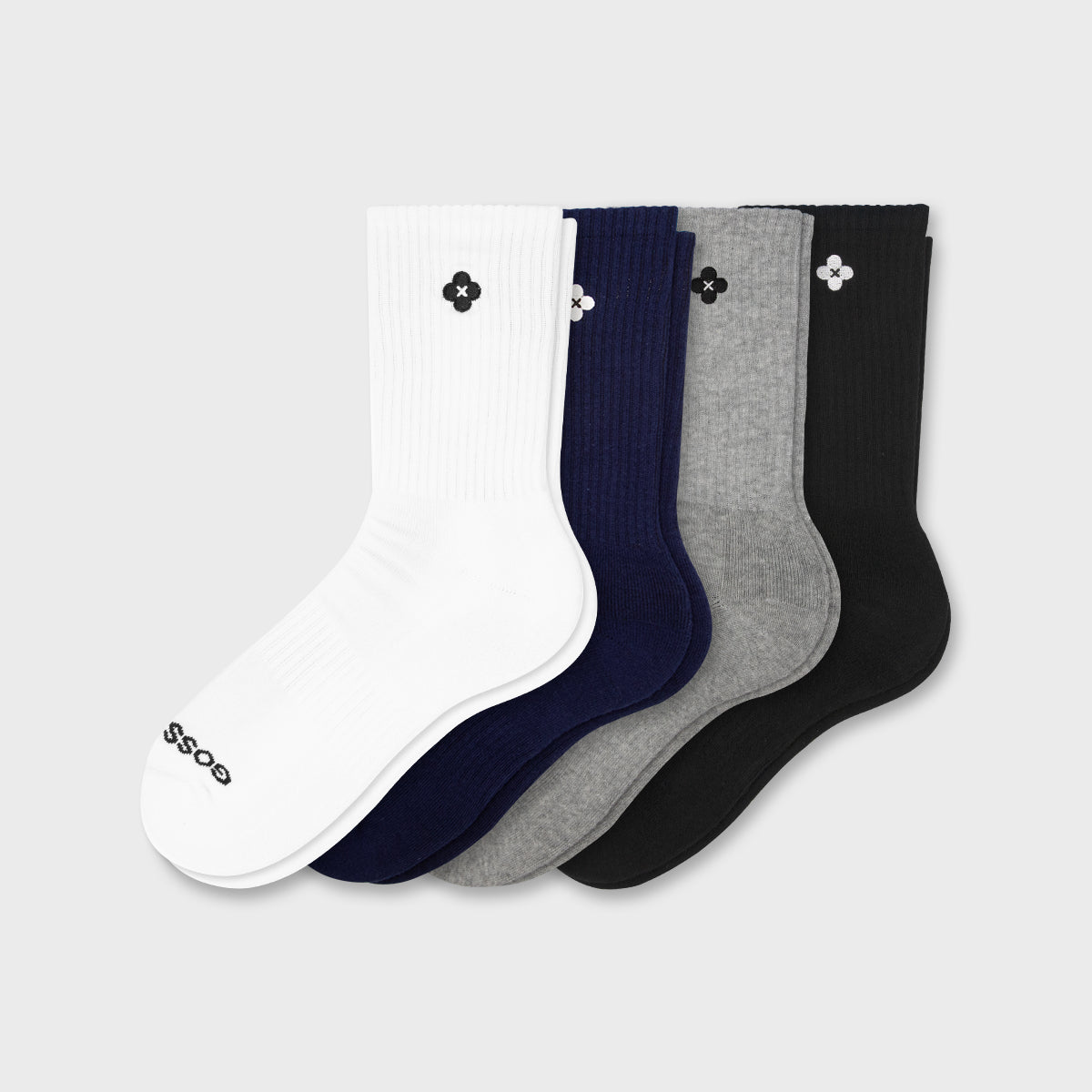 Cotton Crew Neutral Colors Socks Bundle – Gossypine